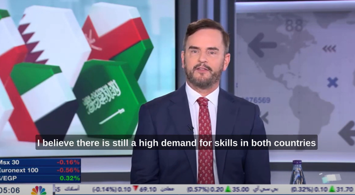 CNBC Arabia | Gulf Employment Index Q1 2023 | Cooper Fitch